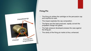 Different types of marks produce during firing process | PPTX