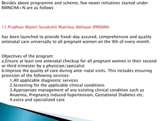 national programme on child health in india | PPTX