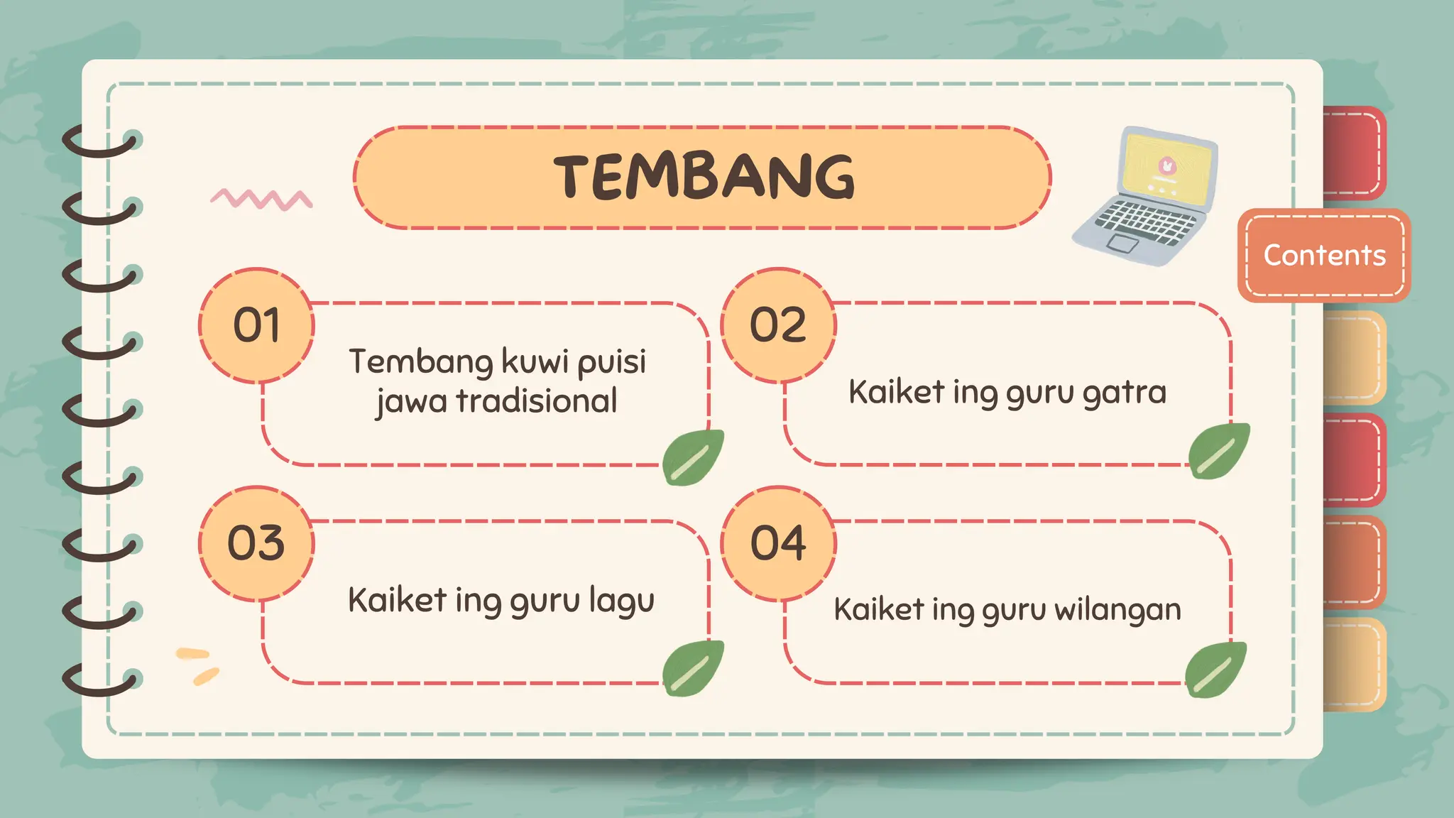 materi Bahasa Jawa Tema Geguritan Fase F | PDF
