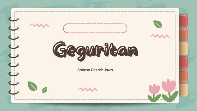 materi Bahasa Jawa Tema Geguritan Fase F | PDF