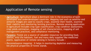 Application of Remote Sensing And GIS .. | PPTX