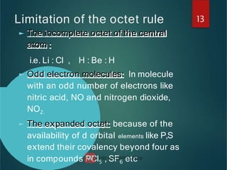 Chemical Bonding class eleven science part 1 chemistry | PPT