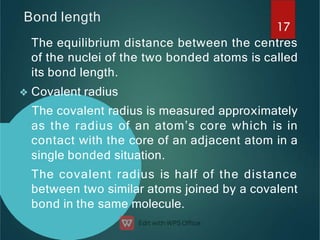 Chemical Bonding class eleven science part 1 chemistry | PPTX