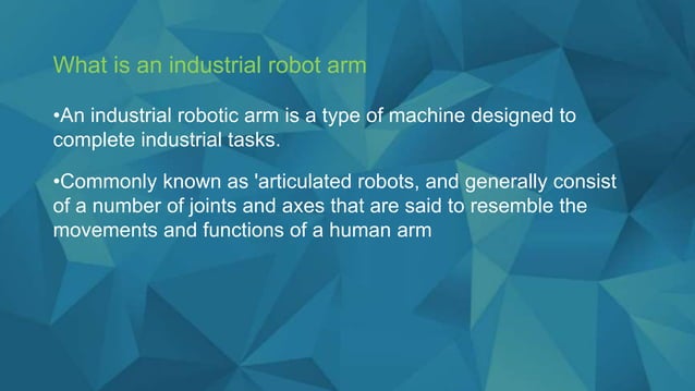 Industrial Robotic Arm .pptx