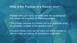 Industrial Robotic Arm .pptx