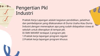 laporan kegiatan praktik kerja lapangan PKL.pptx