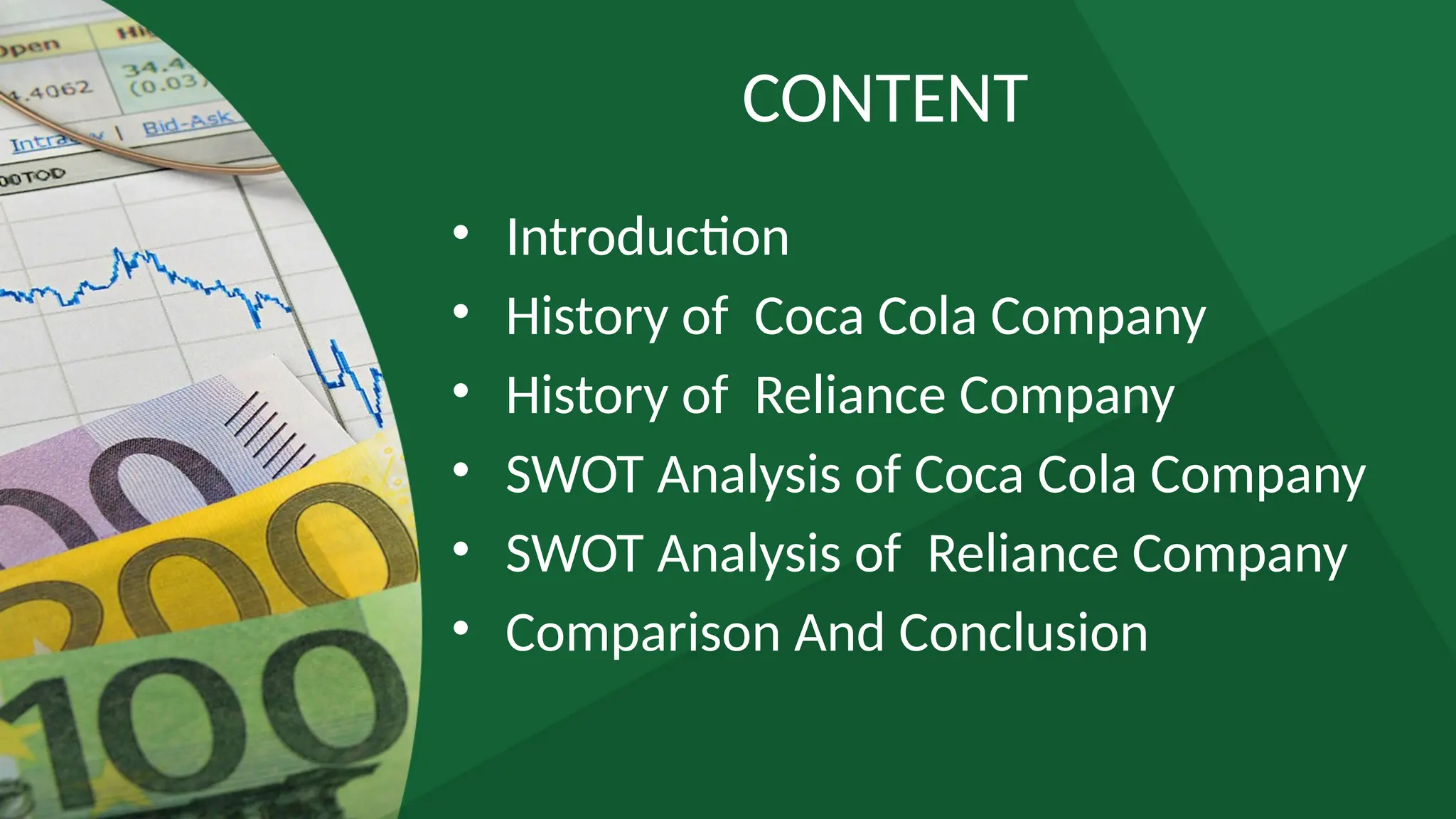 SWOT & SMART ANALYSIS OF 2 COMPANIES of india | PPT