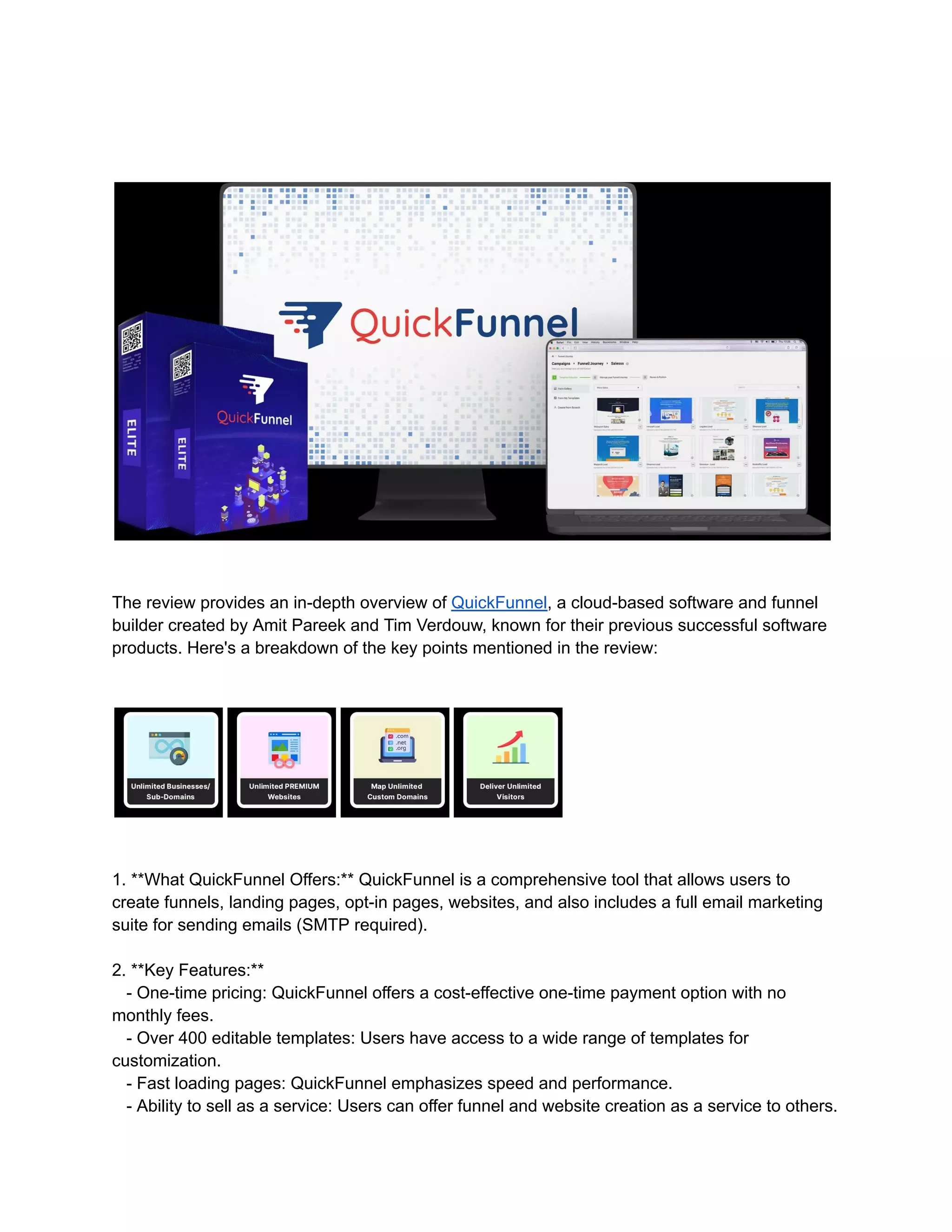 QuickFunnel Elite One-Time | PDF