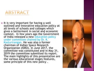 National Education Policy: Critical Analysis | PPTX