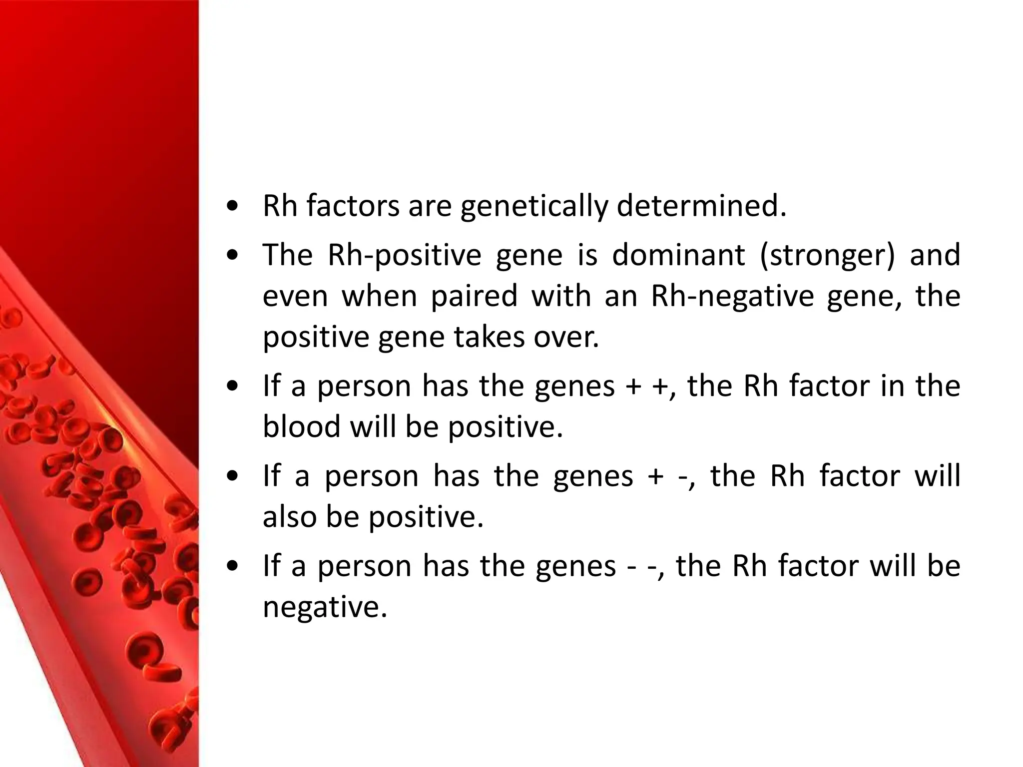 RH blood group system | PPTX
