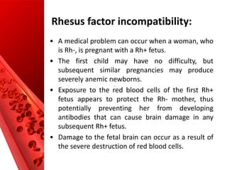 RH blood group system | PPTX