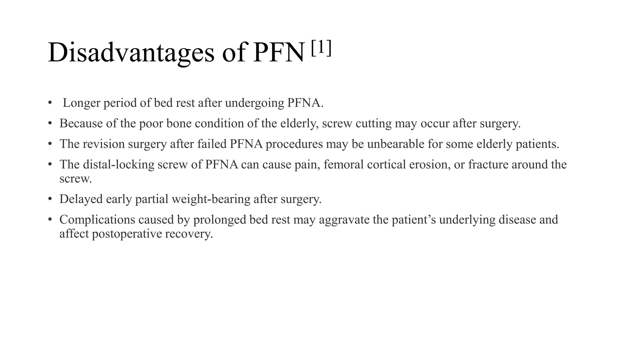 Hemiarthroplasty versus proximal femoral nailing | PPTX