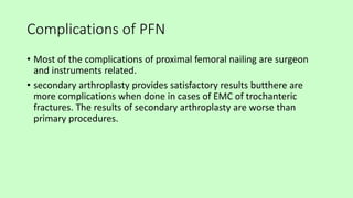 Hemiarthroplasty versus proximal femoral nailing | PPTX | Physical ...