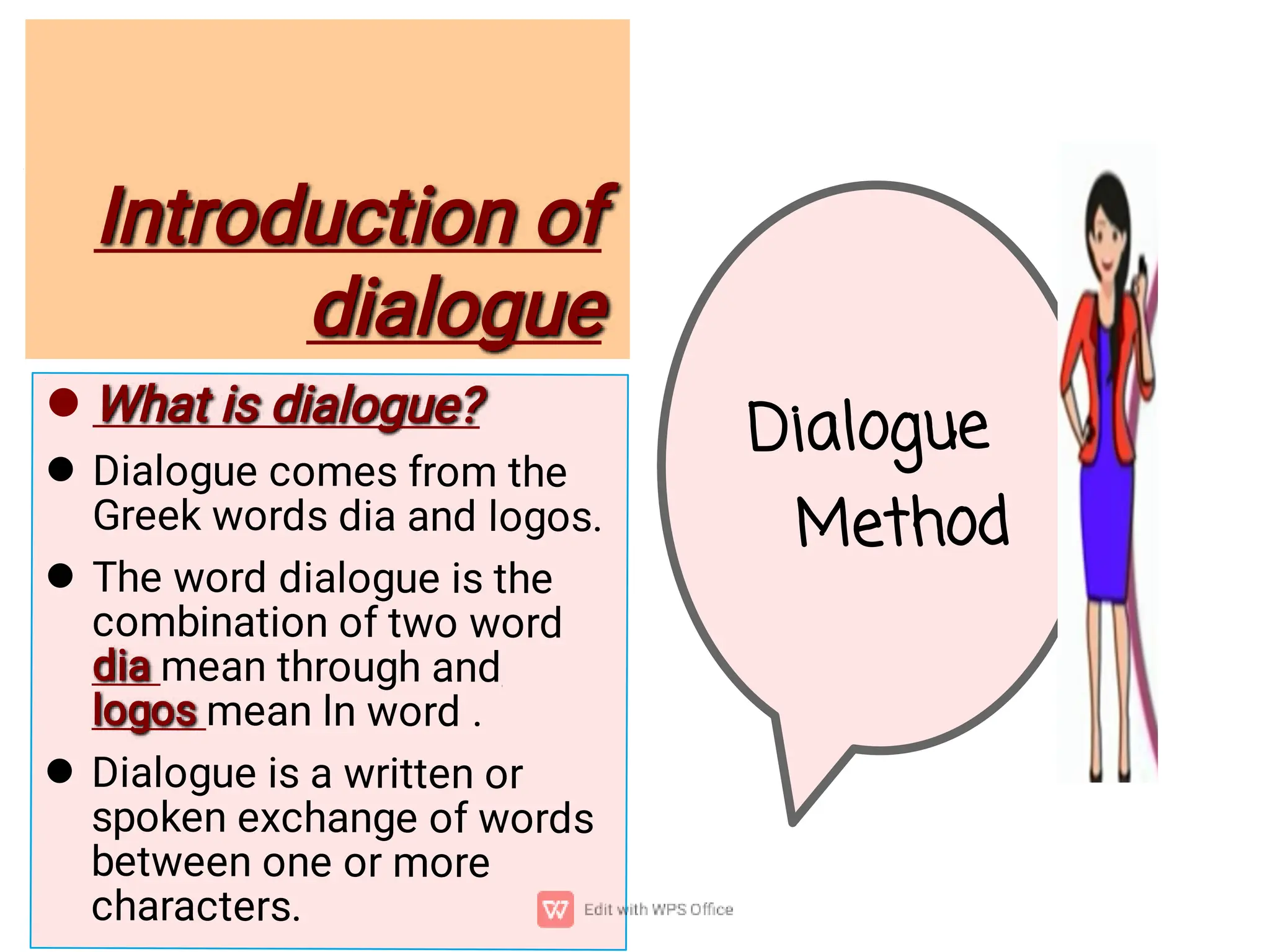 What's dialogue? | PDF