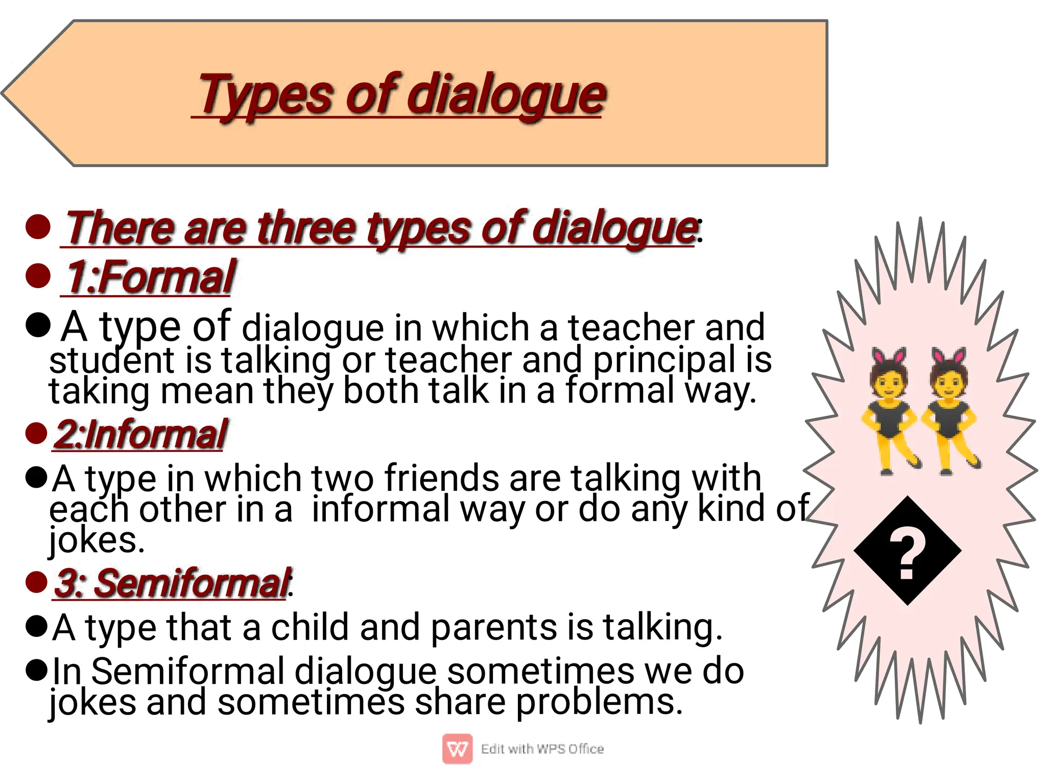 What's dialogue? | PDF