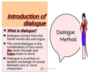 What's dialogue? | PDF