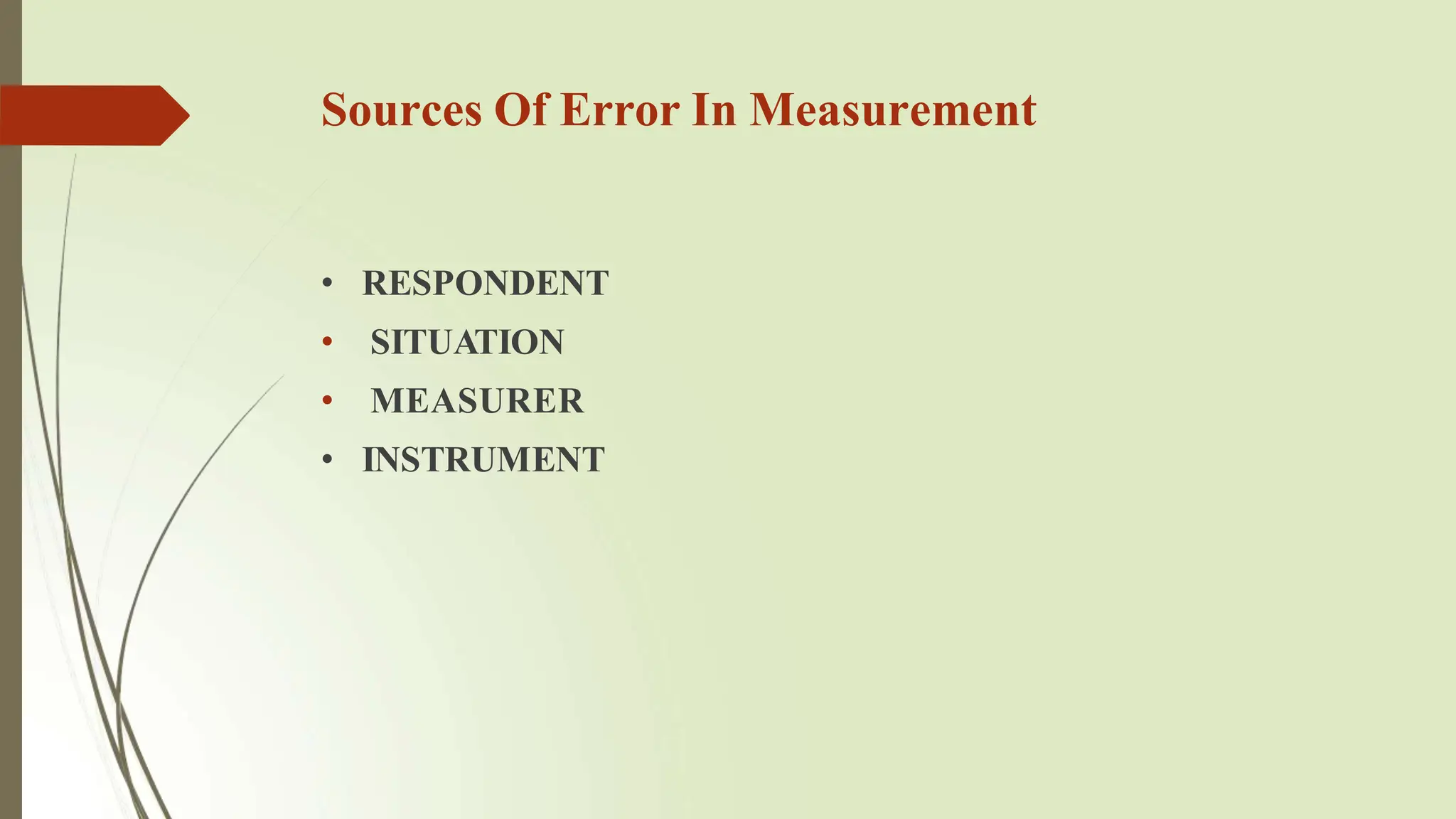 Error in measurement is defined in this ppt | PPTX