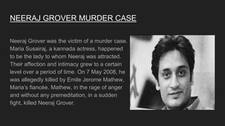 Case studies and report writing of crime scene visits | PPTX