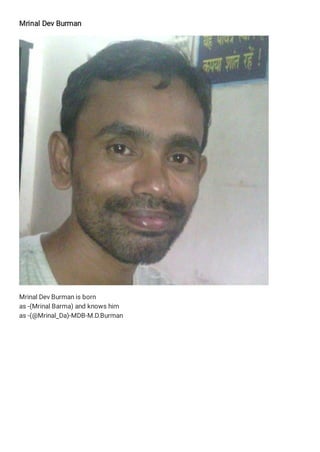 Music composer | Mrinal Dev Burman | PDF