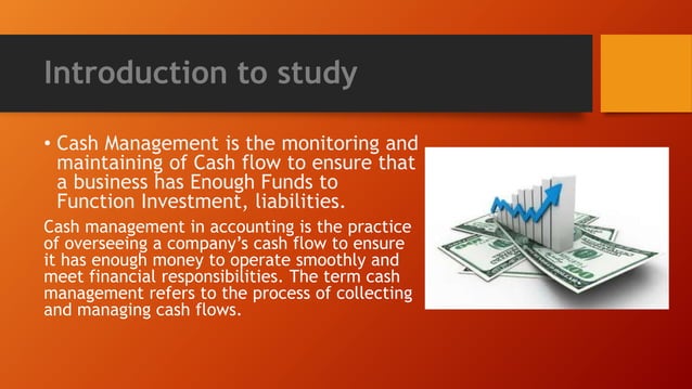 To Study on Cash Management of IDBI Bank.pptx | Business Accounting & Finance | Business