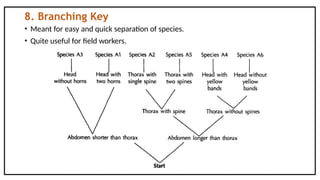 Taxonomic keys and. Their types. .pptx