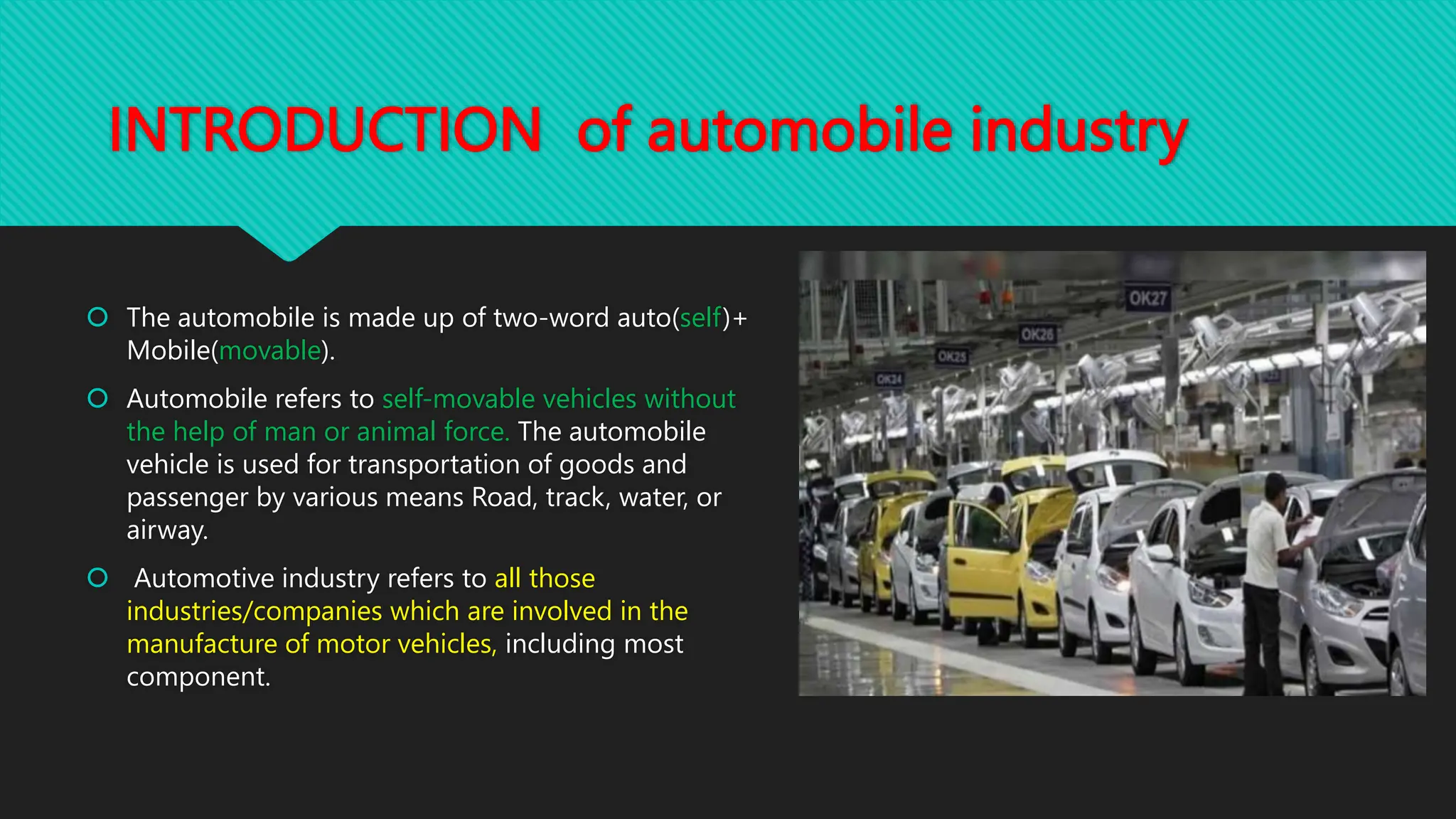 Automobile industry in india .. | PPTX