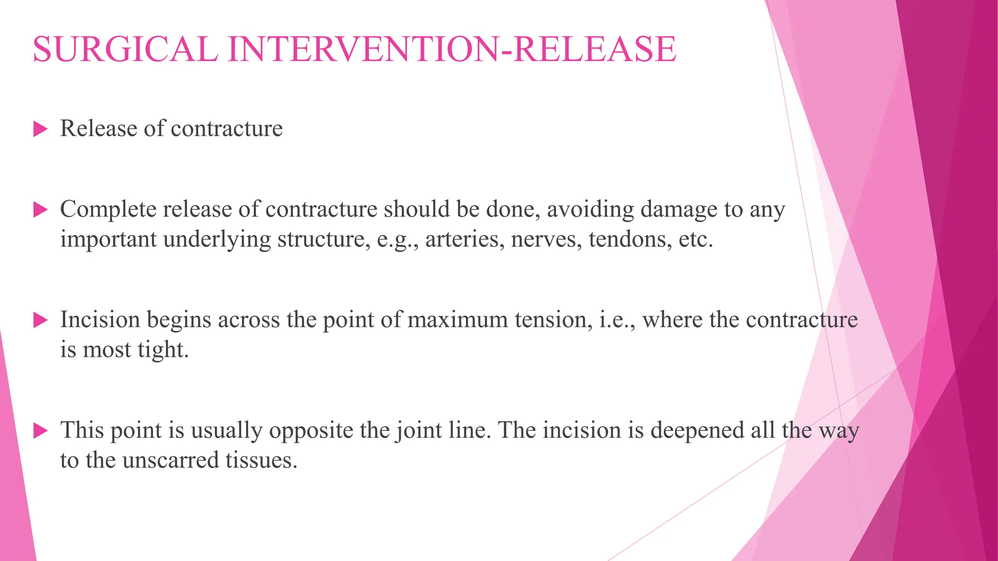 Post burn scar and scar contracture. | PPTX