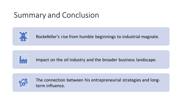 Entrepreneurial Journey of John Rockefeller | PPT