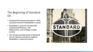 Entrepreneurial Journey of John Rockefeller | PPT