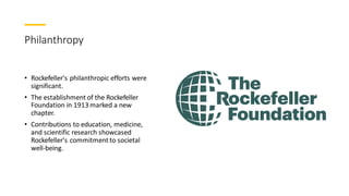 Entrepreneurial Journey of John Rockefeller | PPT
