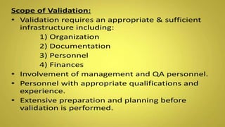 Validation and it's introduction and it's types and their brief information | PPT