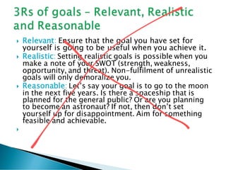 Ways to achieve goals and become successful in life . | PDF