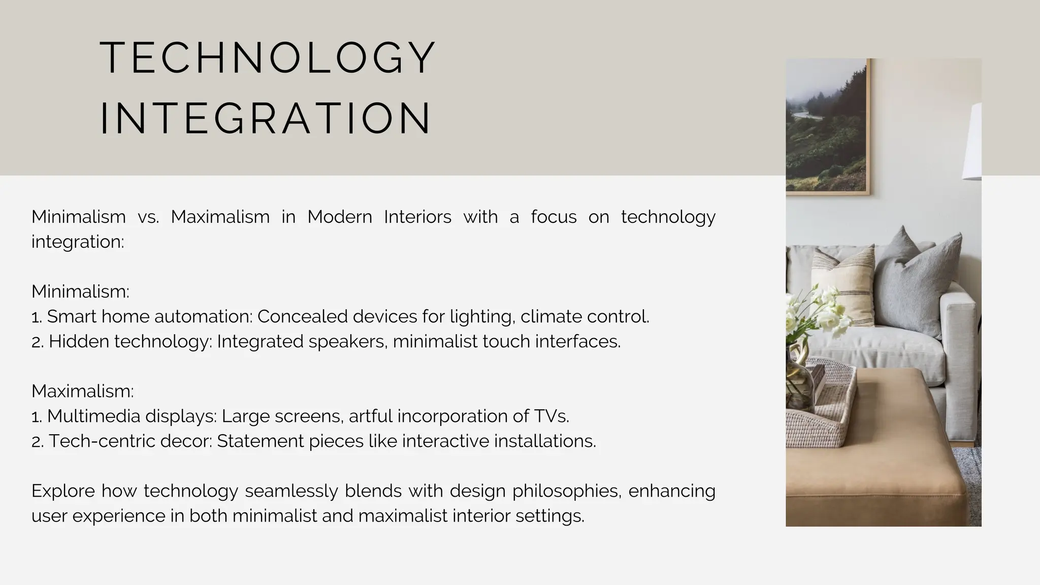 Minimalism vs Maximalism. A case study on design philosophies | PDF