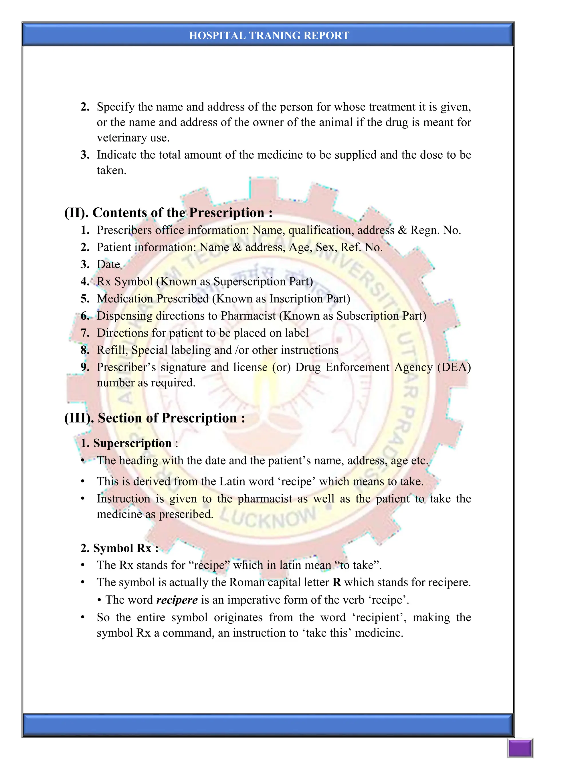 Mansoor Ansari (Hospital Training Report 5th sem ) AKTU..pdf