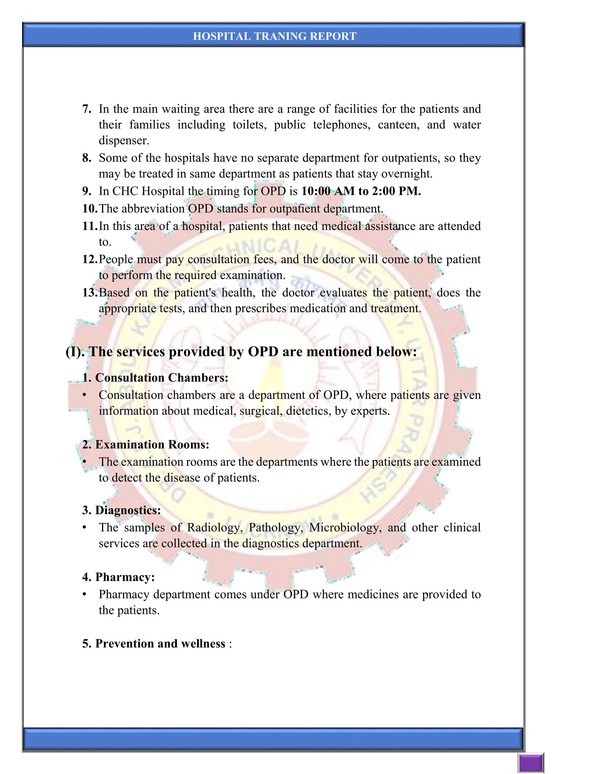 Mansoor Ansari (Hospital Training Report 5th sem ) AKTU..pdf