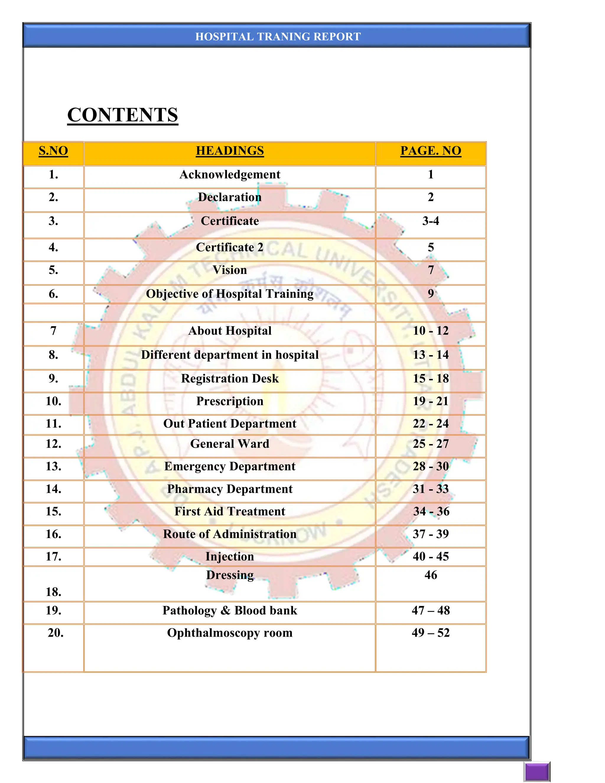Mansoor Ansari (Hospital Training Report 5th sem ) AKTU..pdf