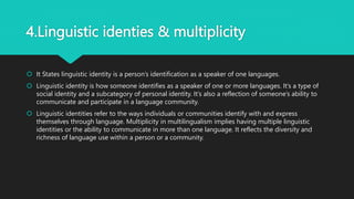 Multilingualism in Bharat, defines the linguistic diversity of Bharat | PPT