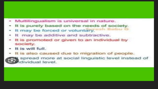 Multilingualism in Bharat, defines the linguistic diversity of India ...