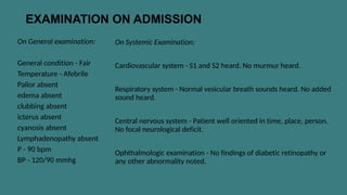 A case of Overt DM in pregnancy - management | PDF