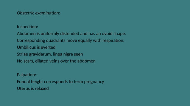 A case of Overt DM in pregnancy - management | PDF