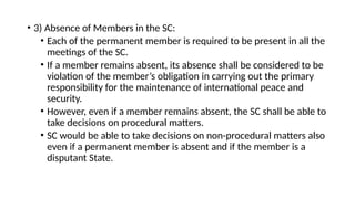 UNITED NATIONS and the functions of General Assembly and Security ...