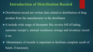 Documentation in Pharmaceutical Industry | PDF