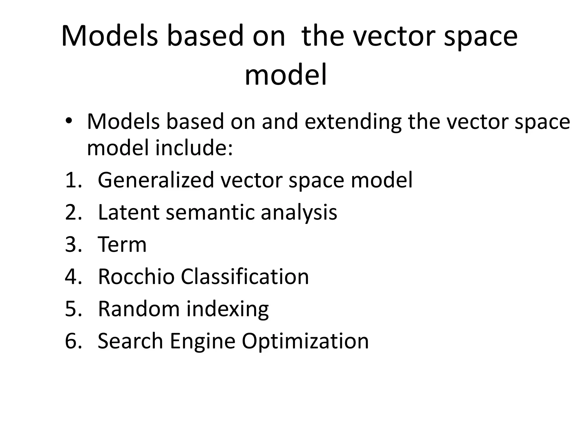Vector space model12345678910111213.pptx