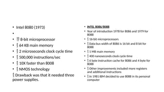 Microprocessor and microcontroller introduction and architecture of ...