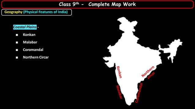 Class 9 Complete Map Work by Digraj Sir.pptx | Geography | Science