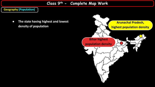 Class 9 Complete Map Work by Digraj Sir.pptx | Geography | Science