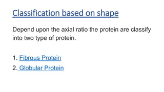 Protein classification function important | PPTX