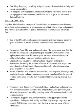 Powers and authorities of police. Docx.. | PDF