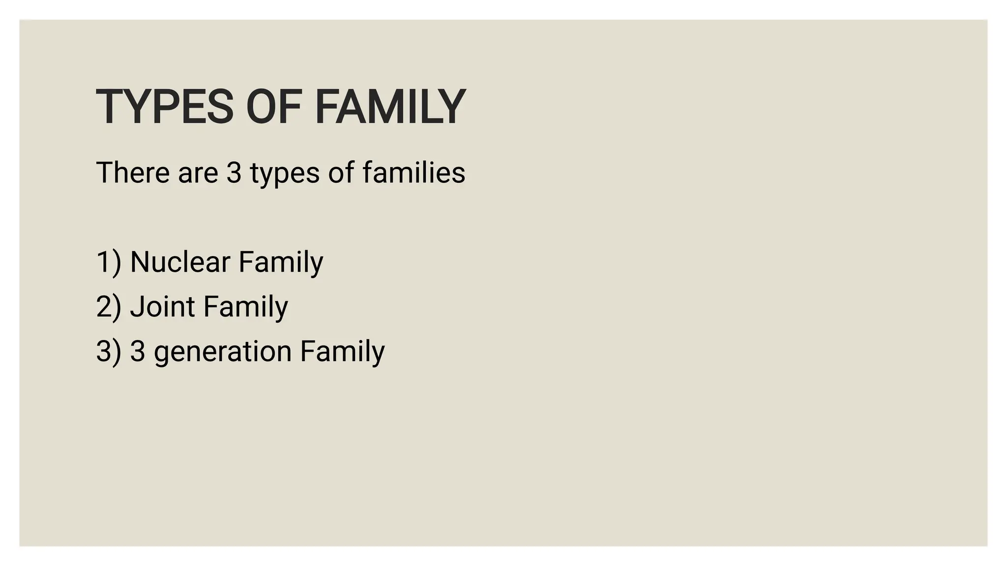 Family, types of family, nuclear family etc | PDF | Genealogy and ...