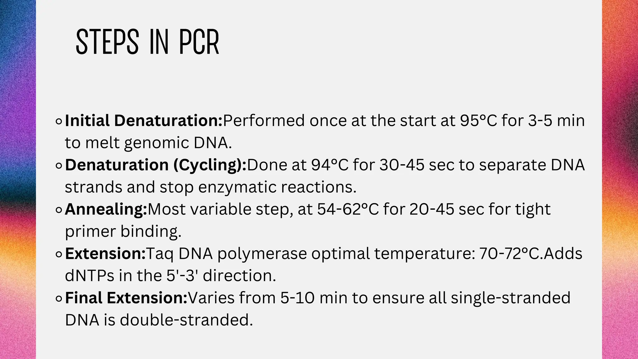 POLYMERASE CHAIN REACTION-PCR presentation .pptx